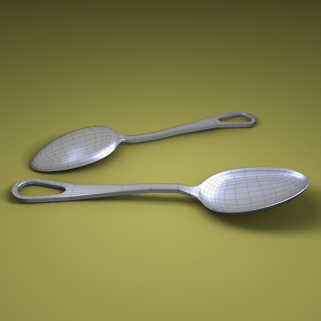Spoon 3D Model - TurboSquid 1189162