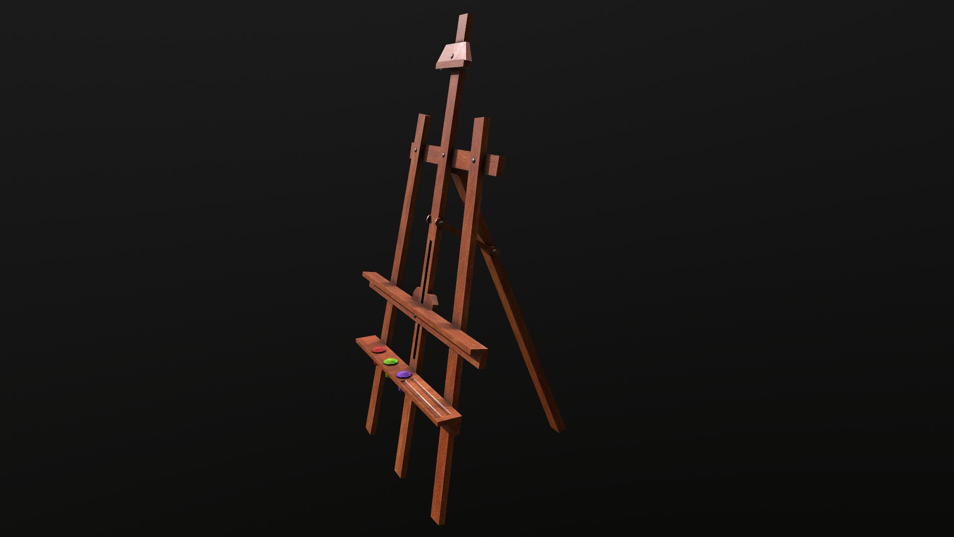 3D Easel - TurboSquid 1737970