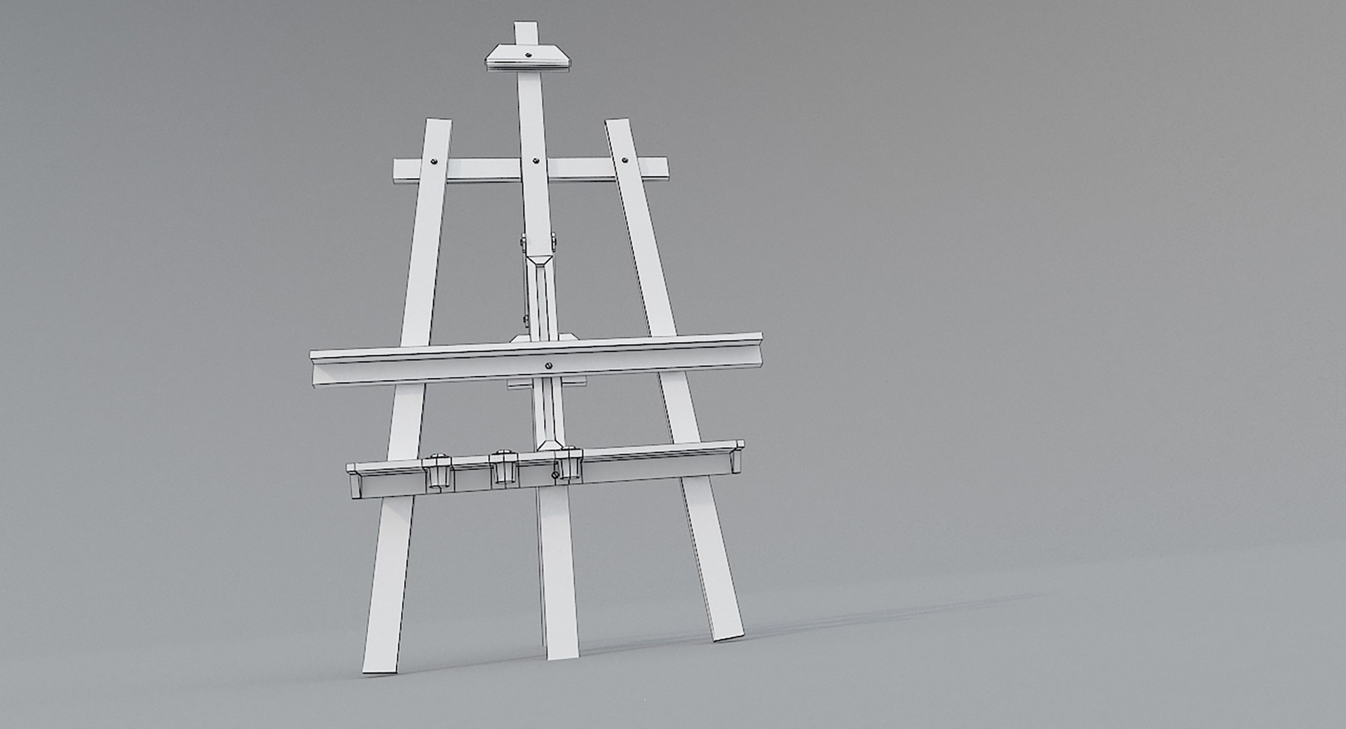 3D Easel - TurboSquid 1737970