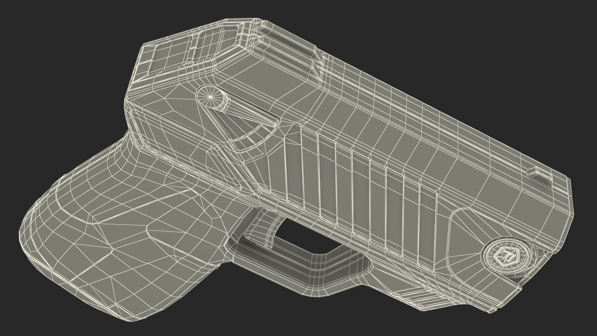 Compact Stun Gun LASER Pulse Black 3D model - TurboSquid 1985446
