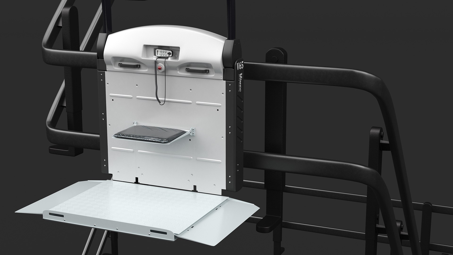 Vimec V65 Curved Rail Platform Stairlift 3D Model - TurboSquid 2092075