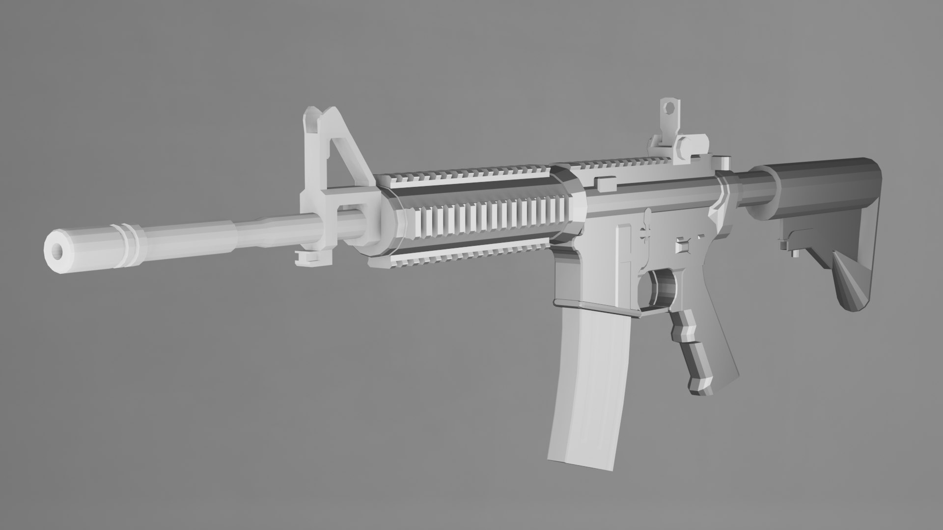 M4A1 Assault-Rifle 3D Model - TurboSquid 1978446