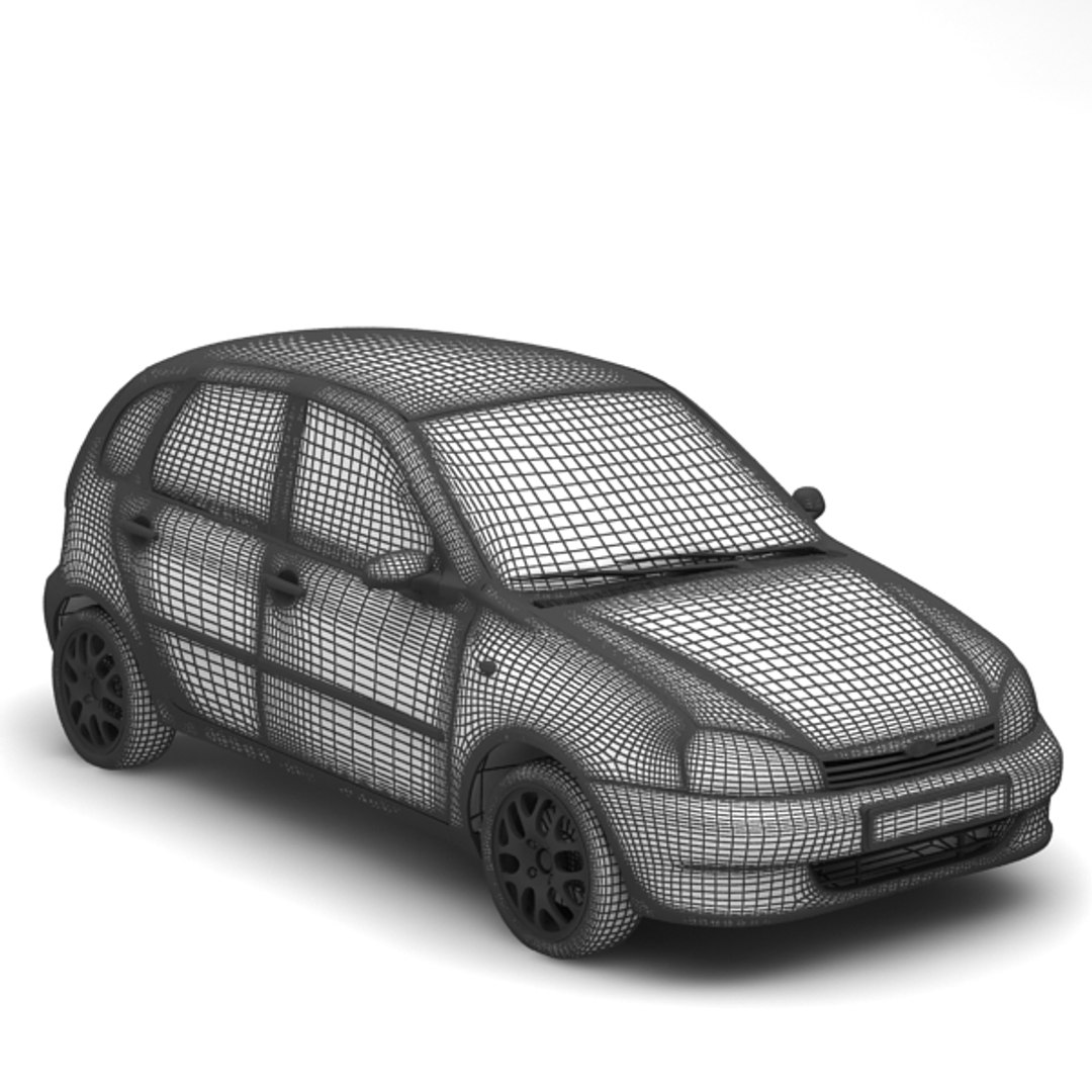 Lada Kalina 3d Model