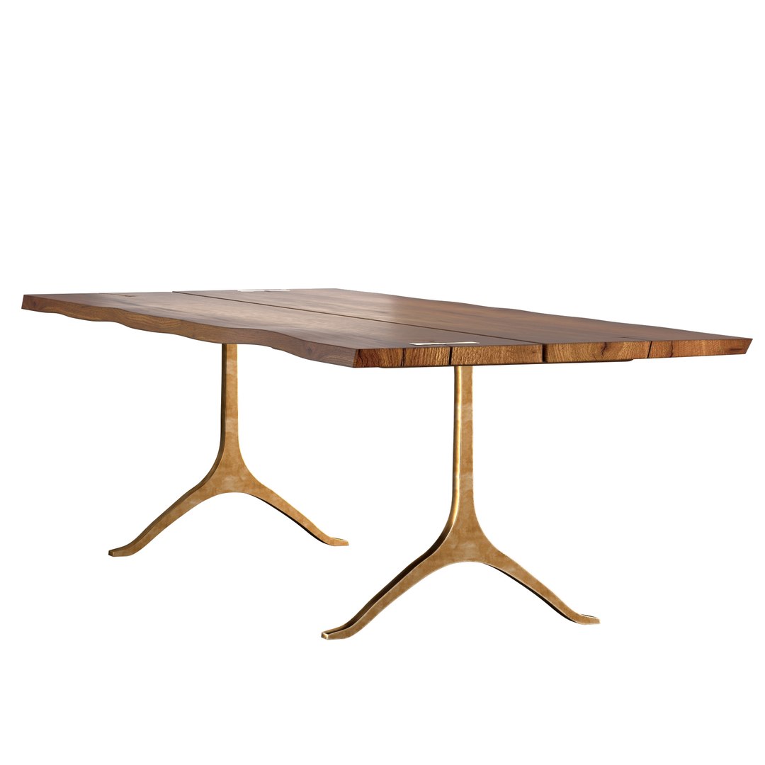 3D Bristol Dining Table Model - TurboSquid 1895375