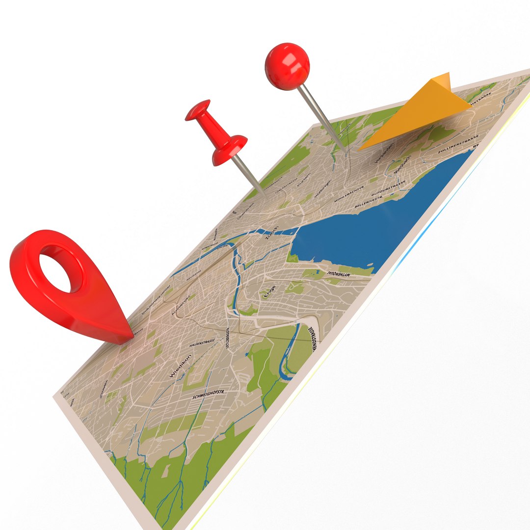 City Map Abstract Model - TurboSquid 2005706