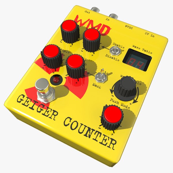 WMD 가이거 계수기 3D 모델 - TurboSquid 666070