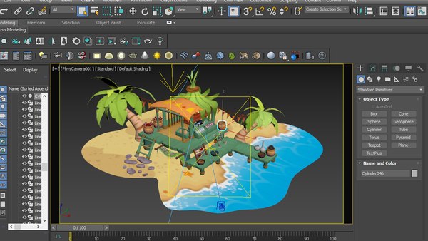 Fish market 3D model - TurboSquid 1682296