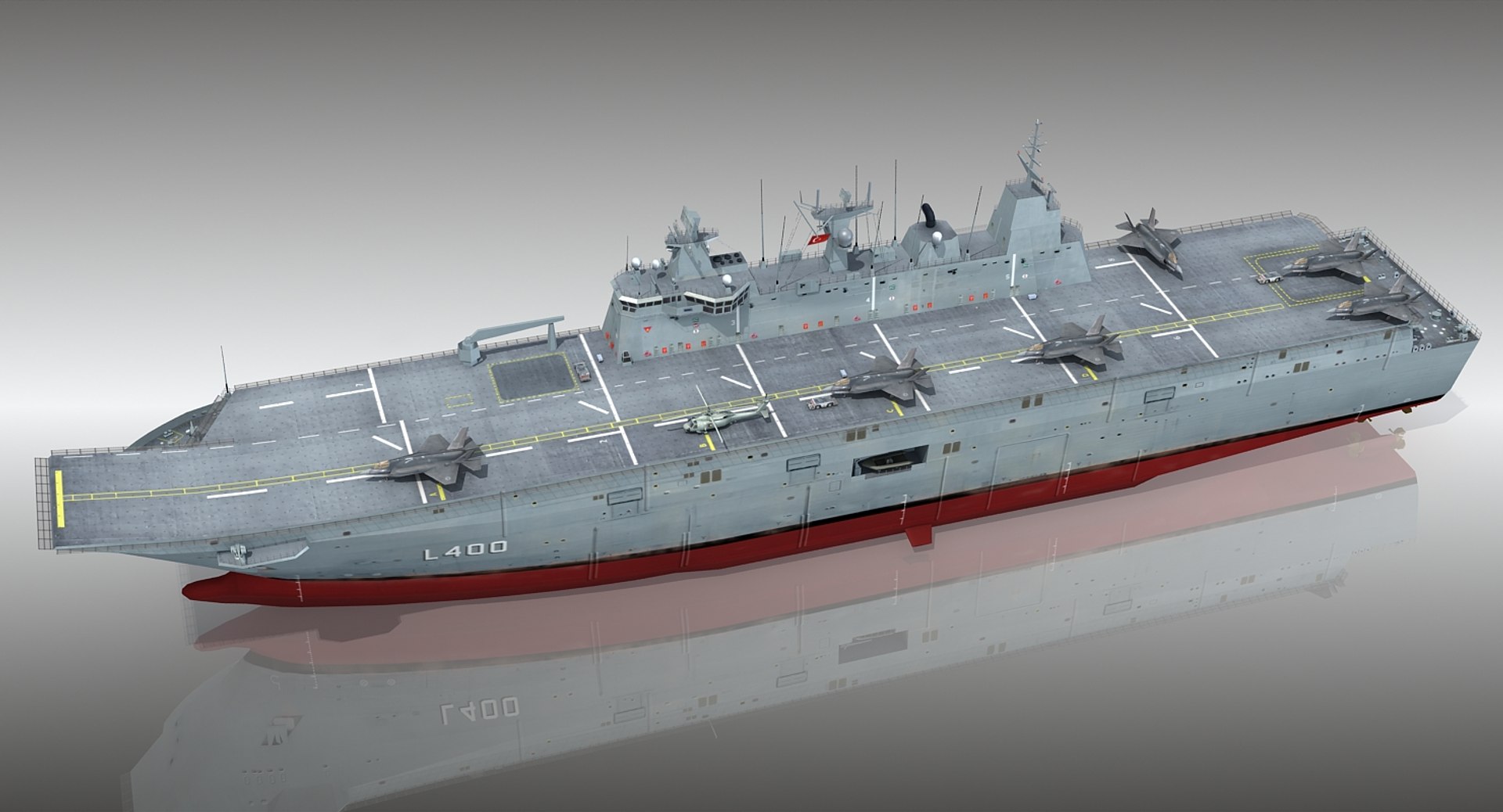 3D Tcg Anadolu L400 - TurboSquid 1414768