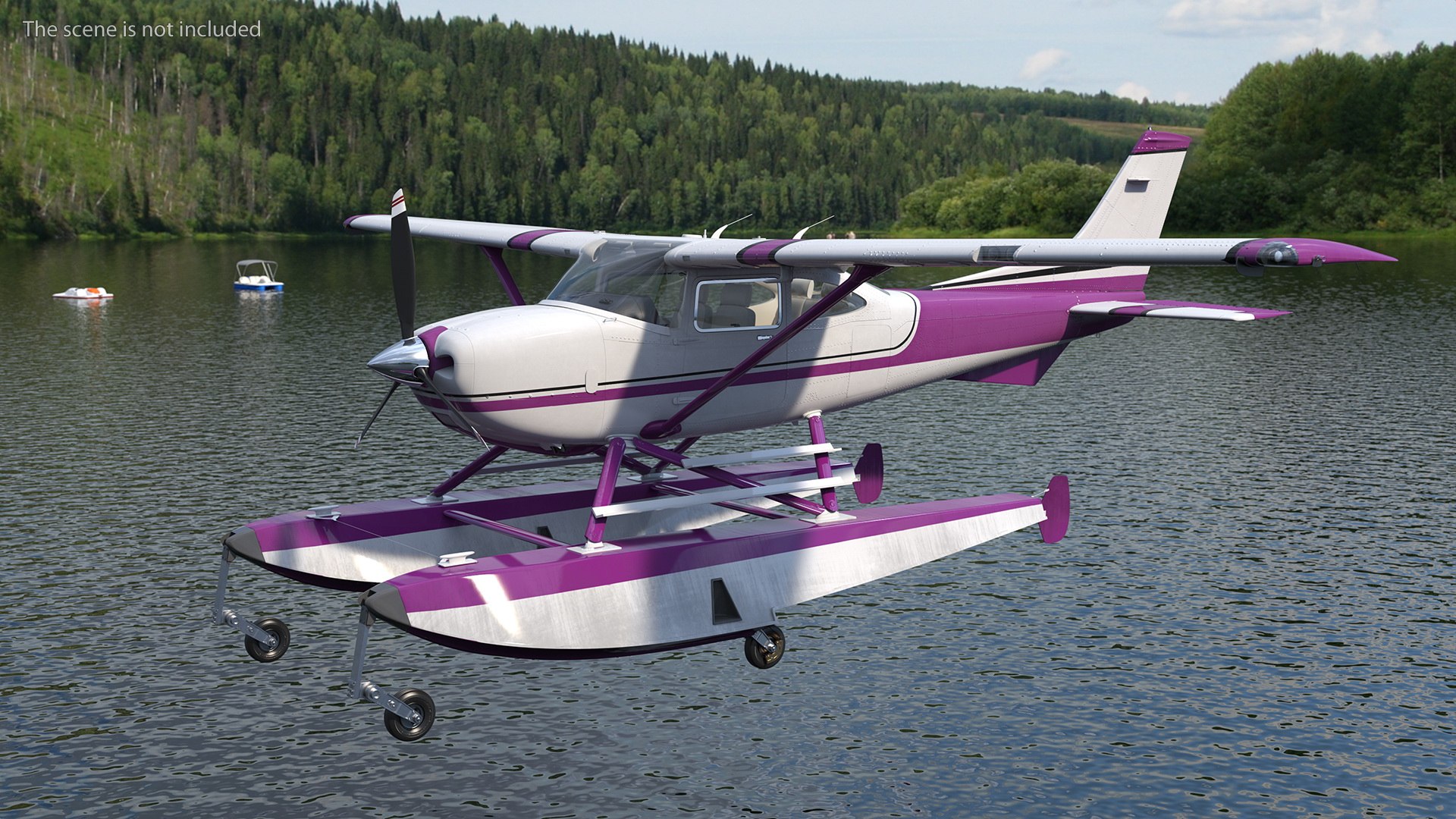 Light Utility Floatplane 3D - TurboSquid 1886734