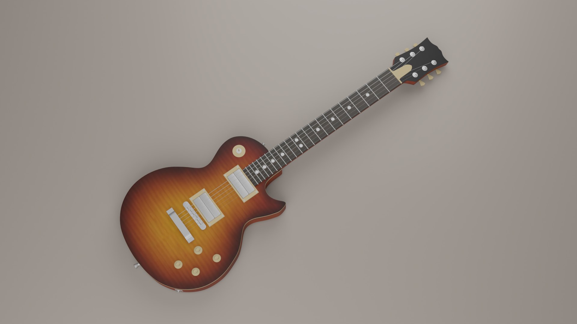Electric guitar 3D model - TurboSquid 1473549