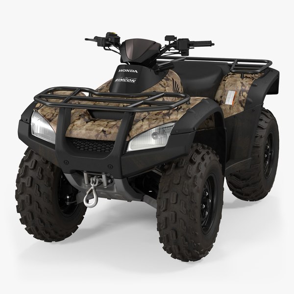 quad bike tgb 1000 3d model