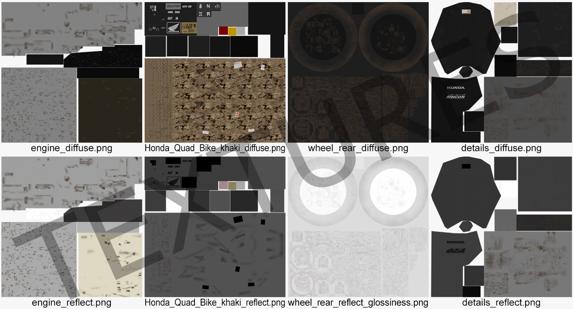 Honda Quad Bike 3d 3ds