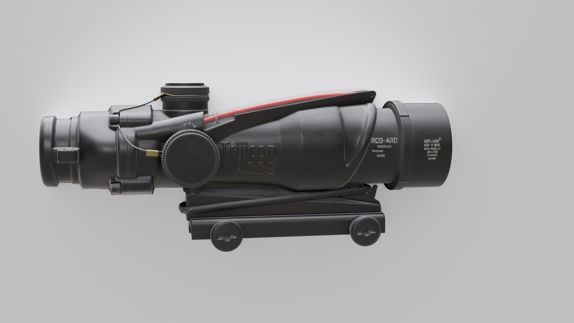 Trijicon ACOG TA01 4x32 KillFLASH 3D - TurboSquid 2277409