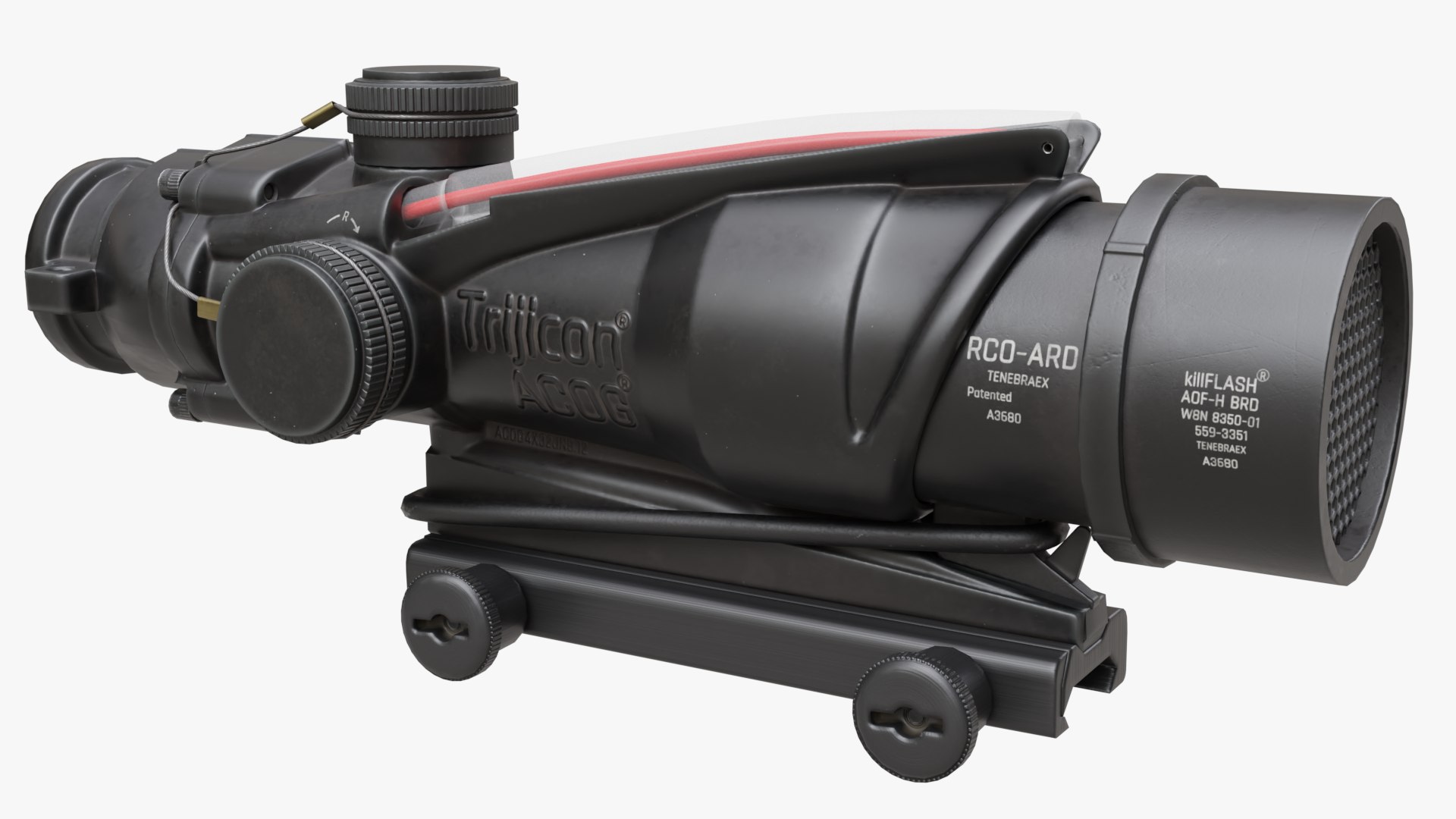 Trijicon ACOG TA01 4x32 KillFLASH 3D - TurboSquid 2277409