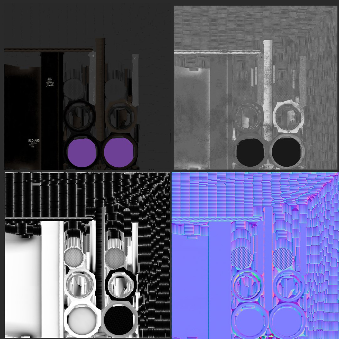 Trijicon ACOG TA01 4x32 KillFLASH 3D - TurboSquid 2277409
