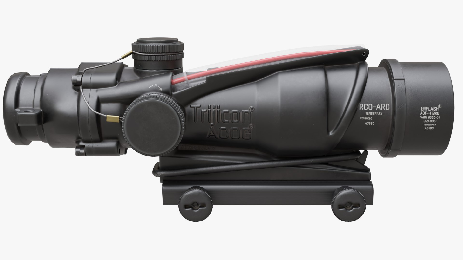 Trijicon ACOG TA01 4x32 KillFLASH 3D - TurboSquid 2277409