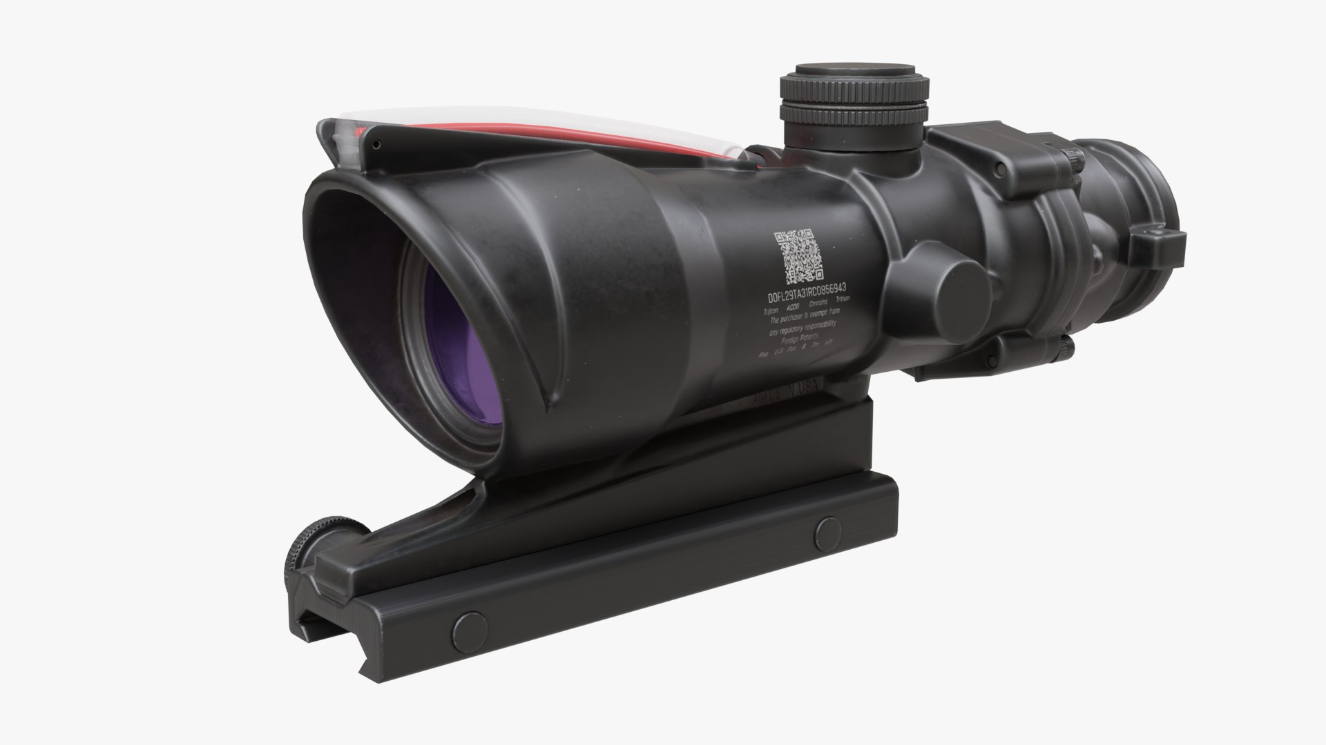 Trijicon ACOG TA01 4x32 KillFLASH 3D - TurboSquid 2277409