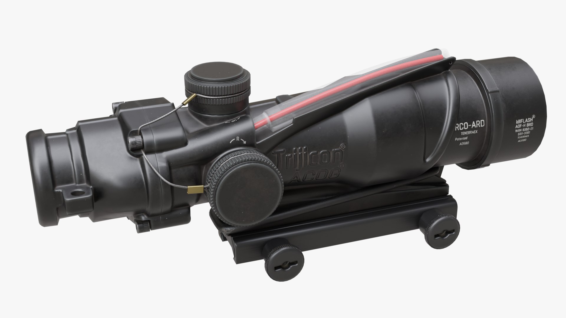 Trijicon ACOG TA01 4x32 KillFLASH 3D - TurboSquid 2277409