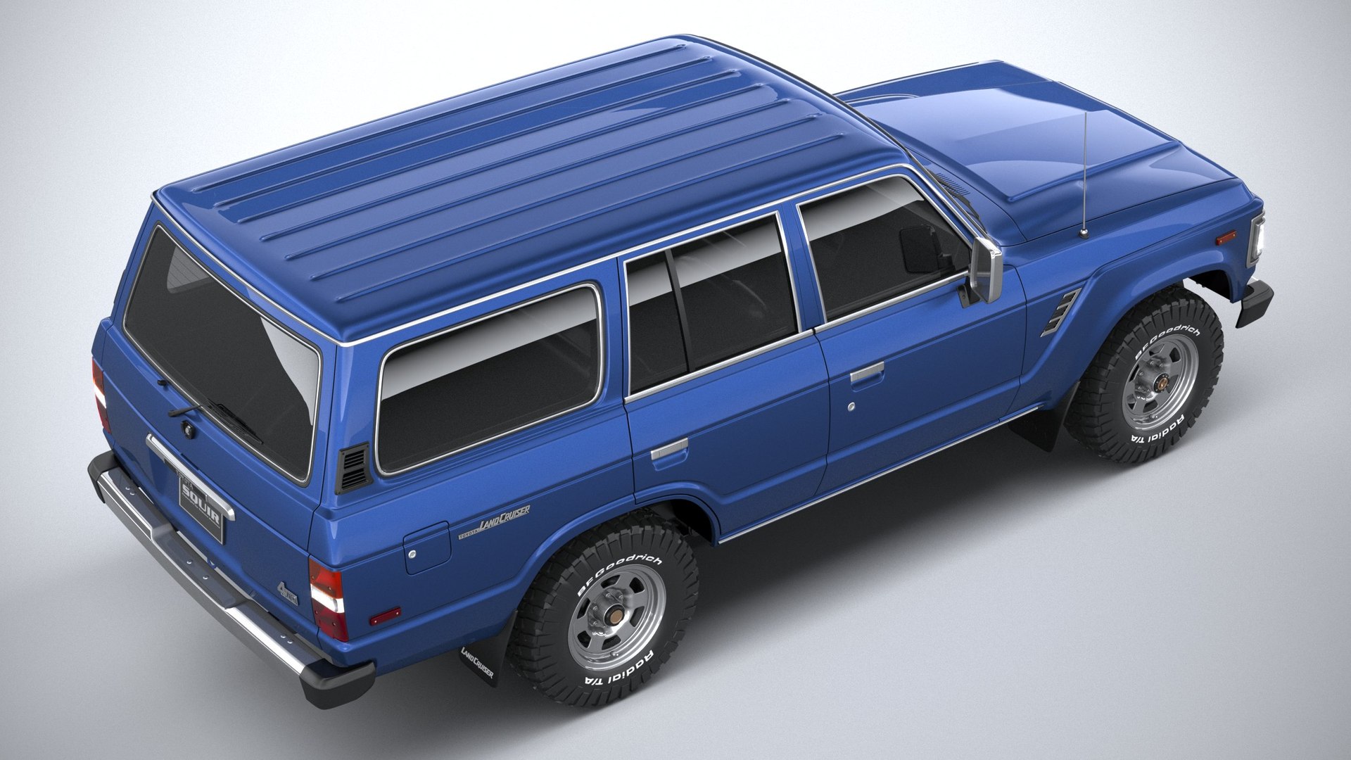 Toyota Land Cruiser J60 1988 model - TurboSquid 1879904
