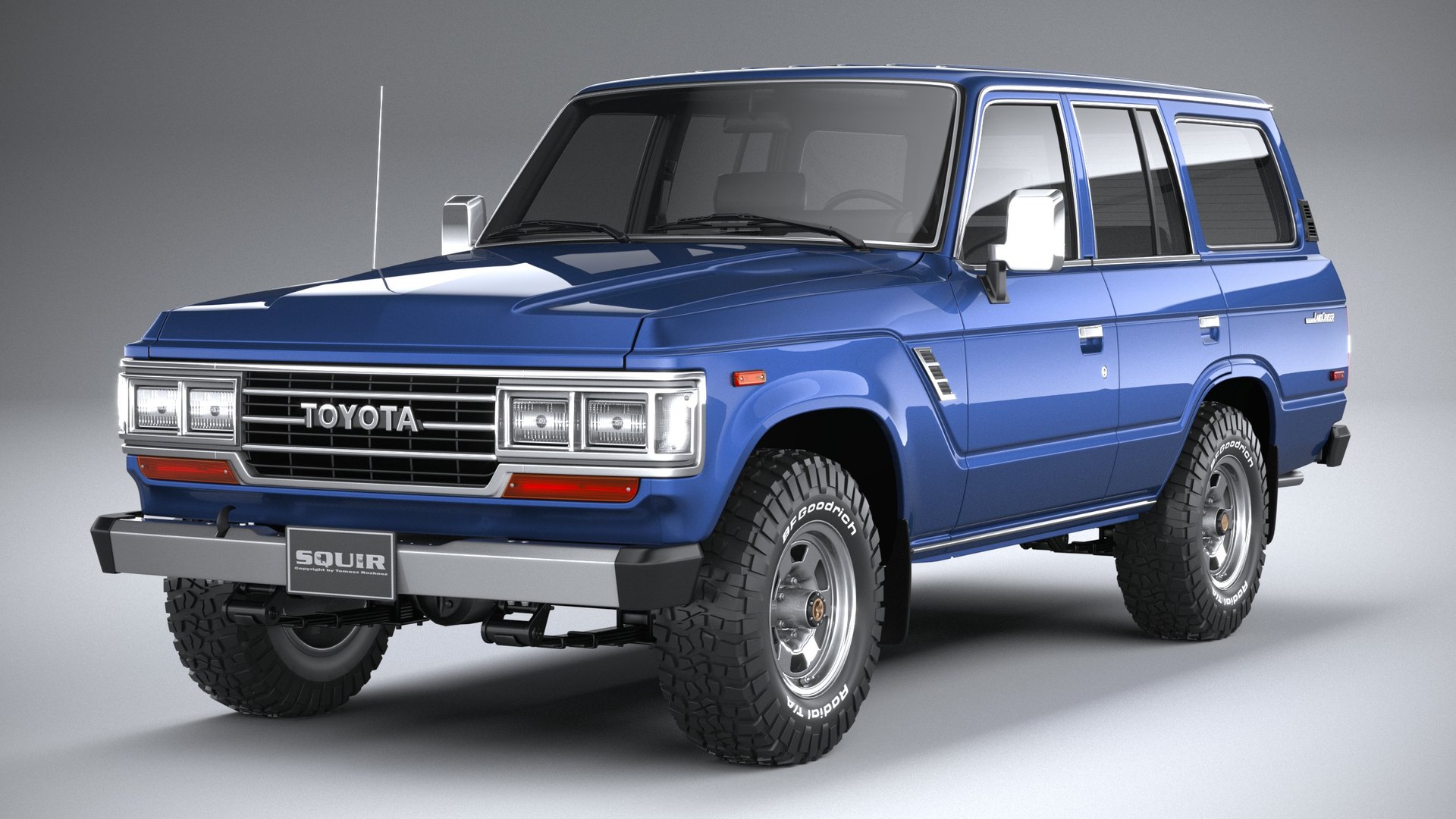 Toyota Land Cruiser J60 1988 Model - TurboSquid 1879904