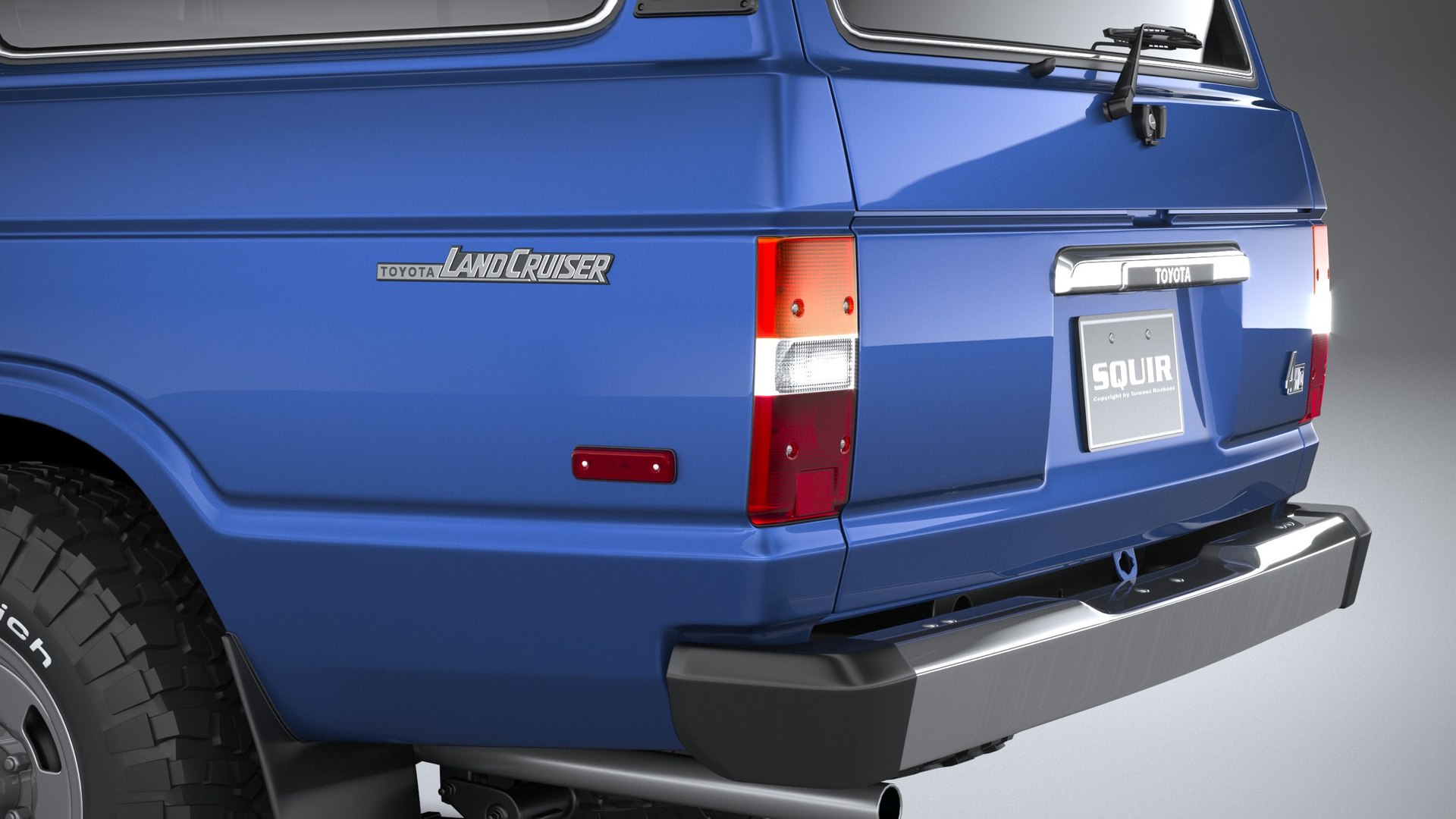 Toyota Land Cruiser J60 1988 model - TurboSquid 1879904