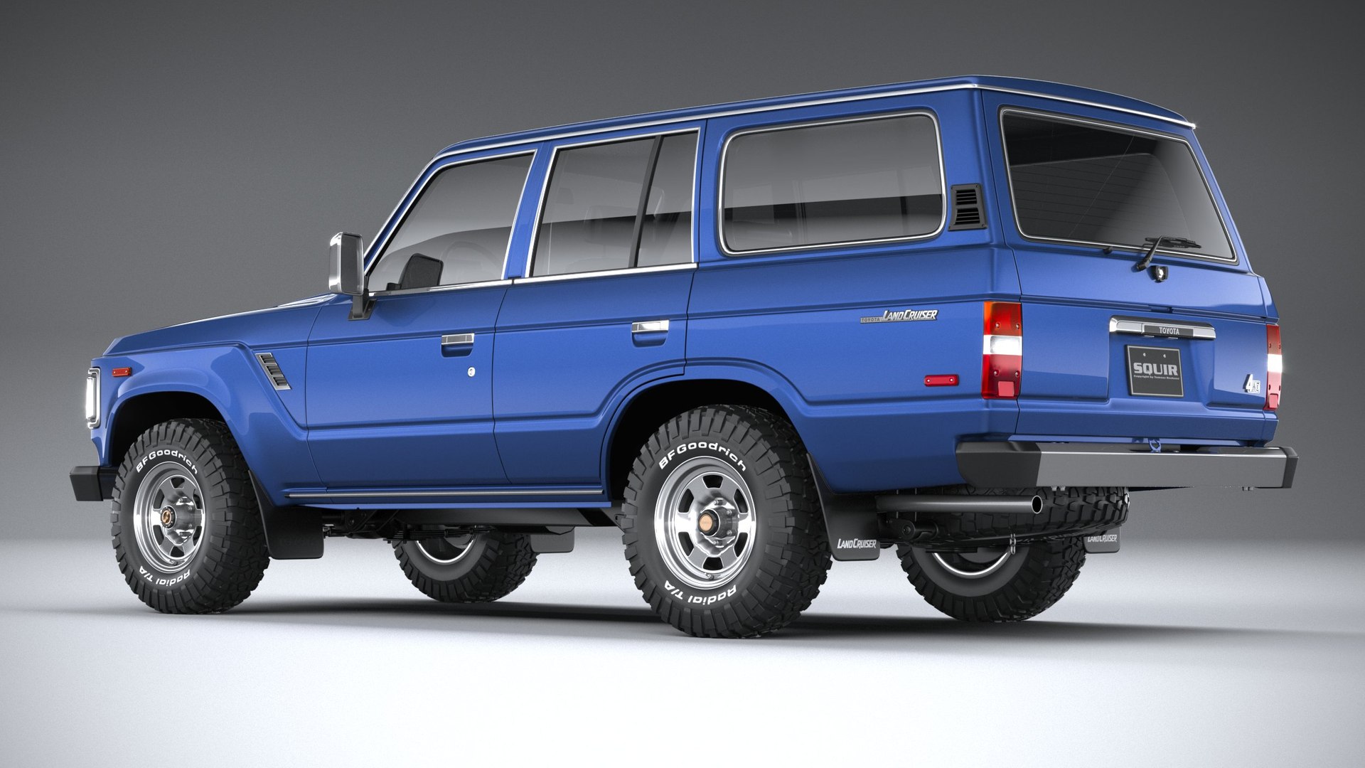 Toyota Land Cruiser J60 1988 Model - TurboSquid 1879904