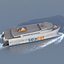 Seacat Ferry 3d Model