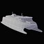 Seacat Ferry 3d Model