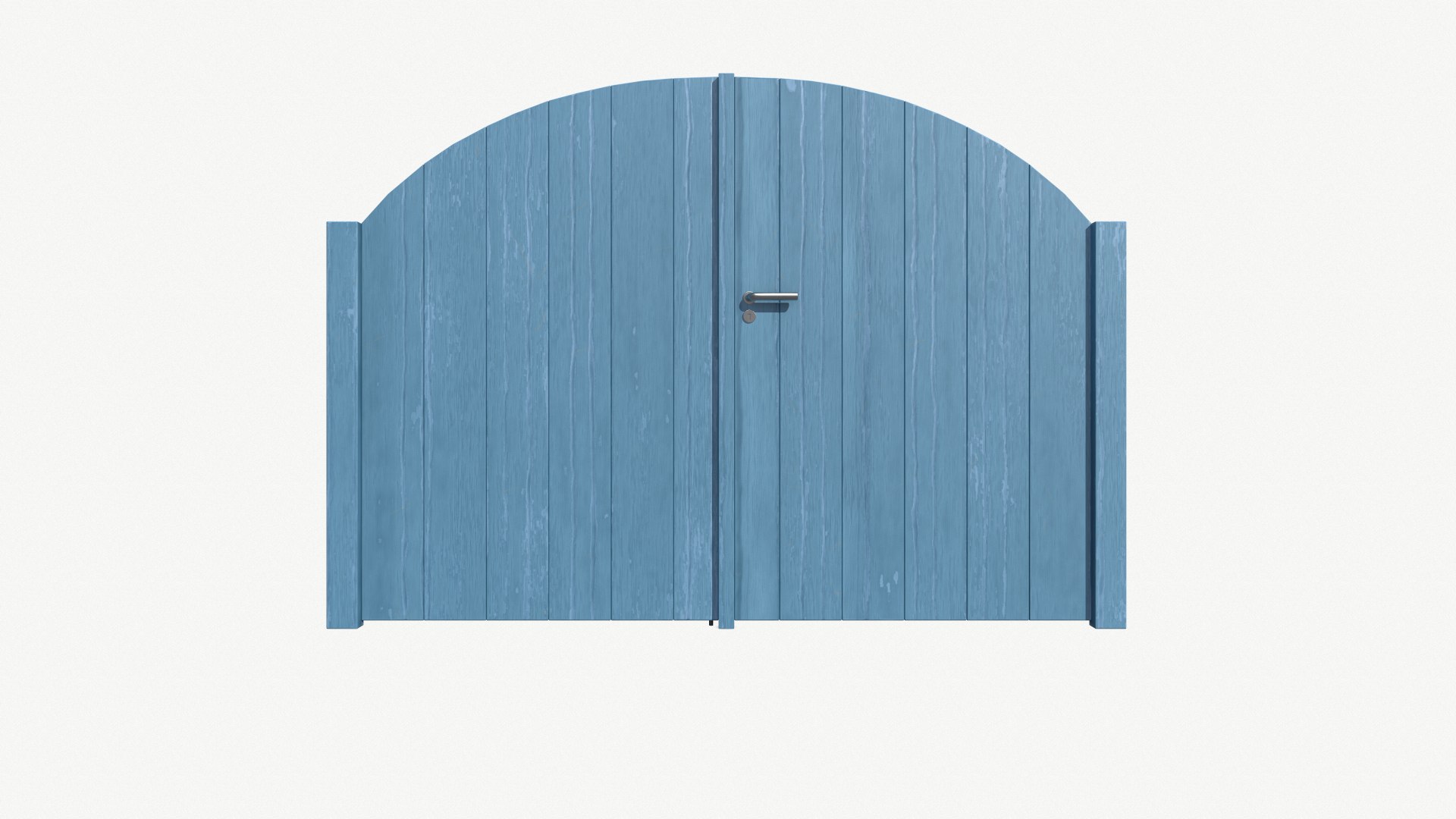 3D Arched Gate - TurboSquid 1806750