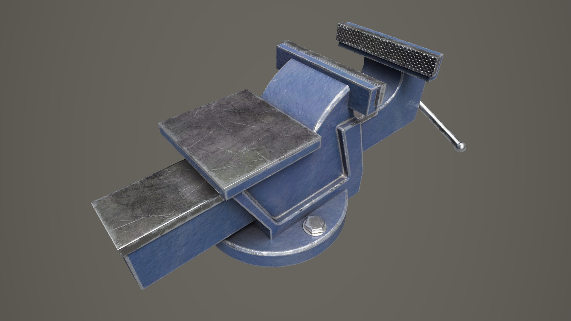 Bench Vice 01 3D Model - TurboSquid 2192550