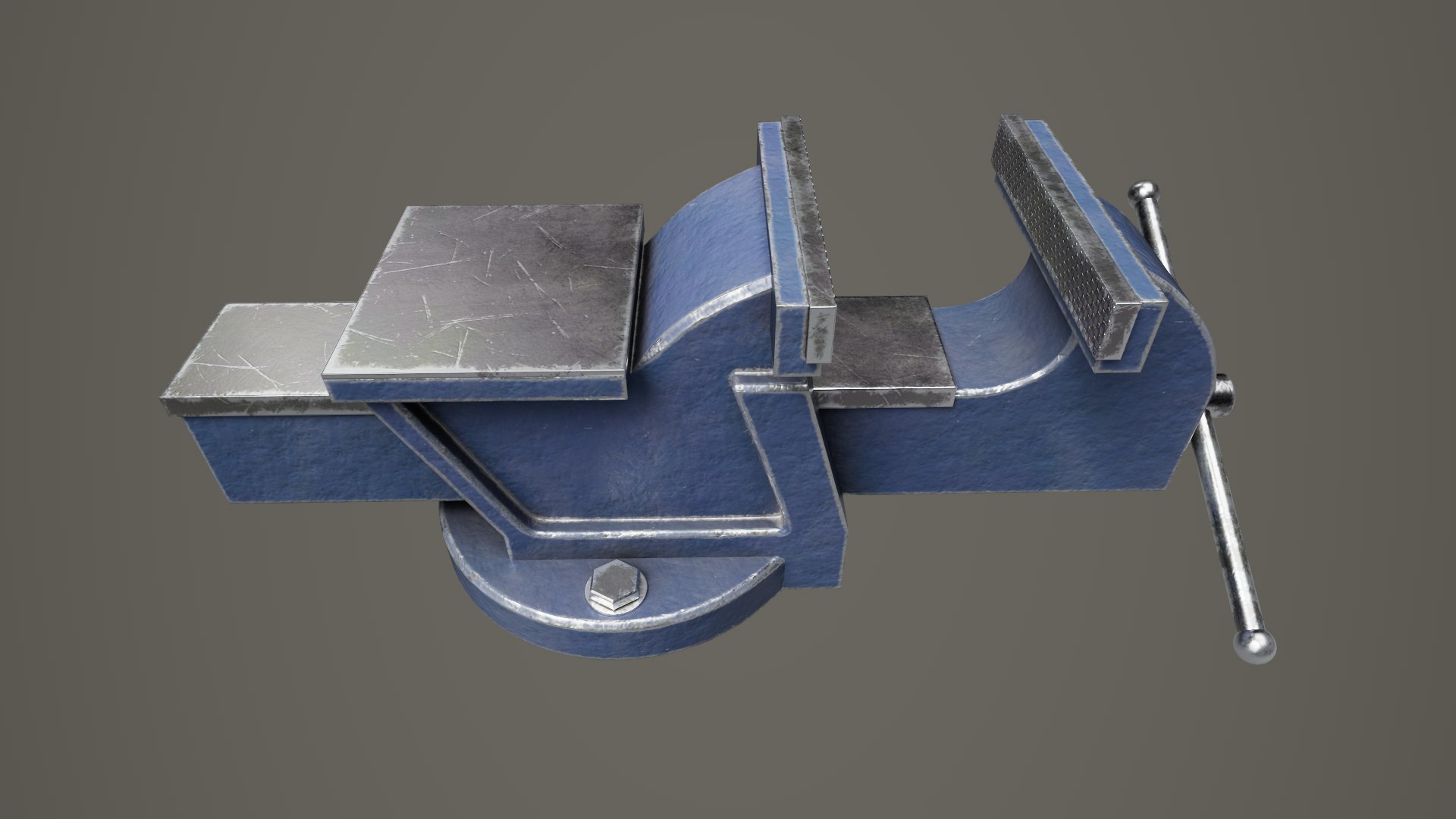 Bench Vice 01 3D Model - TurboSquid 2192550