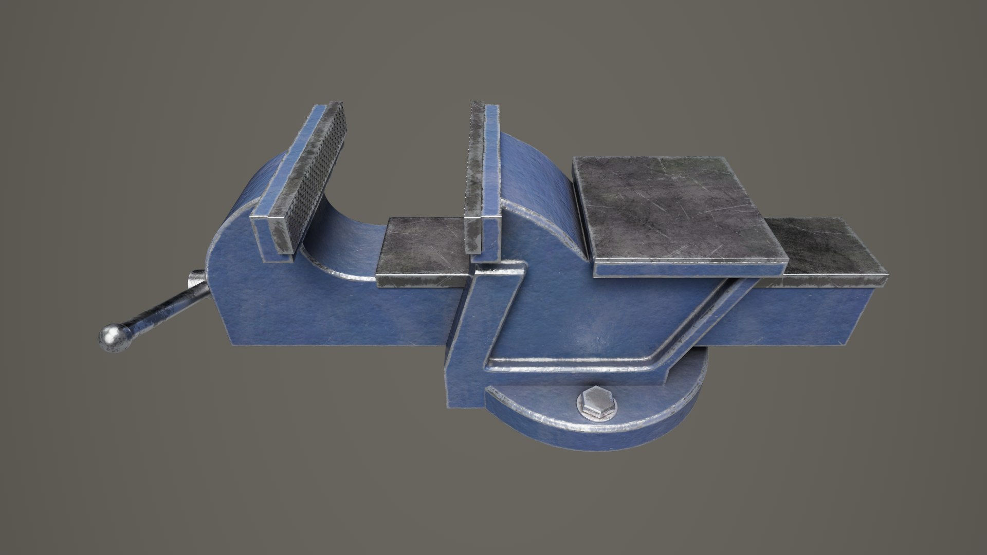 Bench Vice 01 3D Model - TurboSquid 2192550