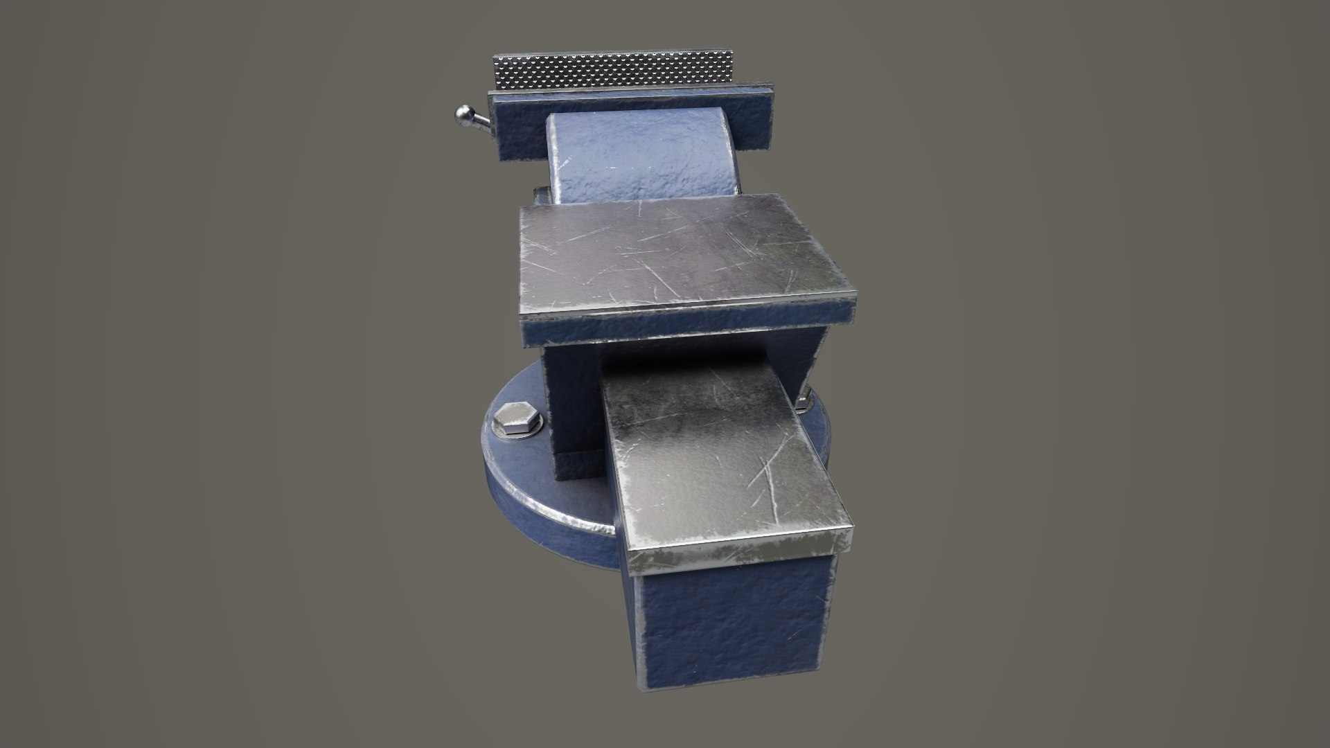 Bench Vice 01 3D Model - TurboSquid 2192550