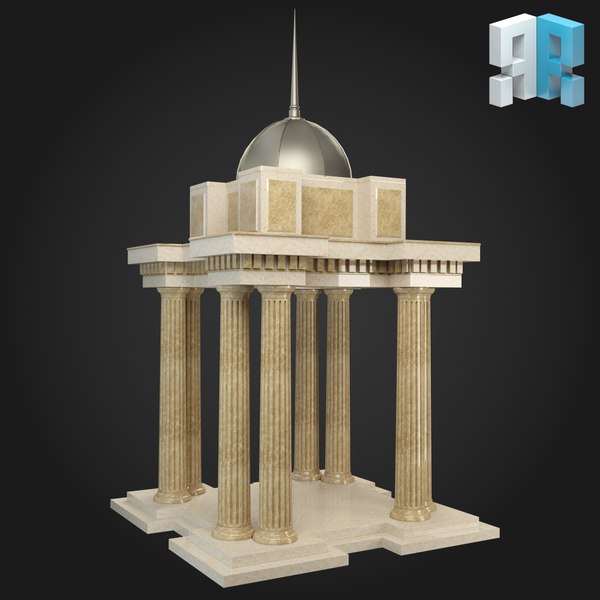 architectural modules 3d model