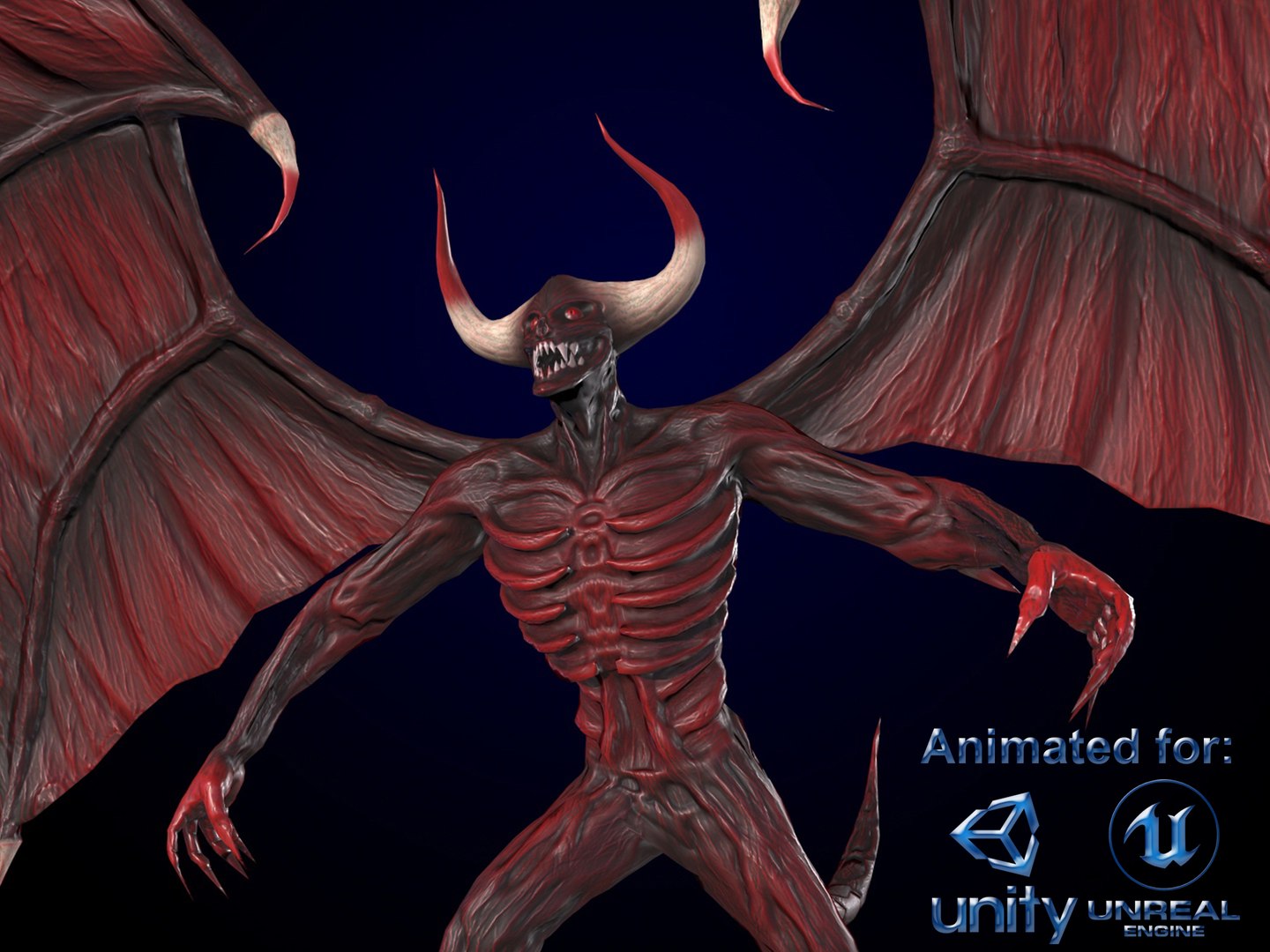 3D FlyingDemon - TurboSquid 1835730