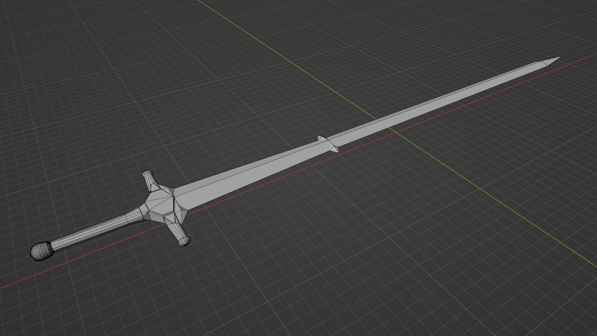 3D Game Ready Sword Model - TurboSquid 1939147