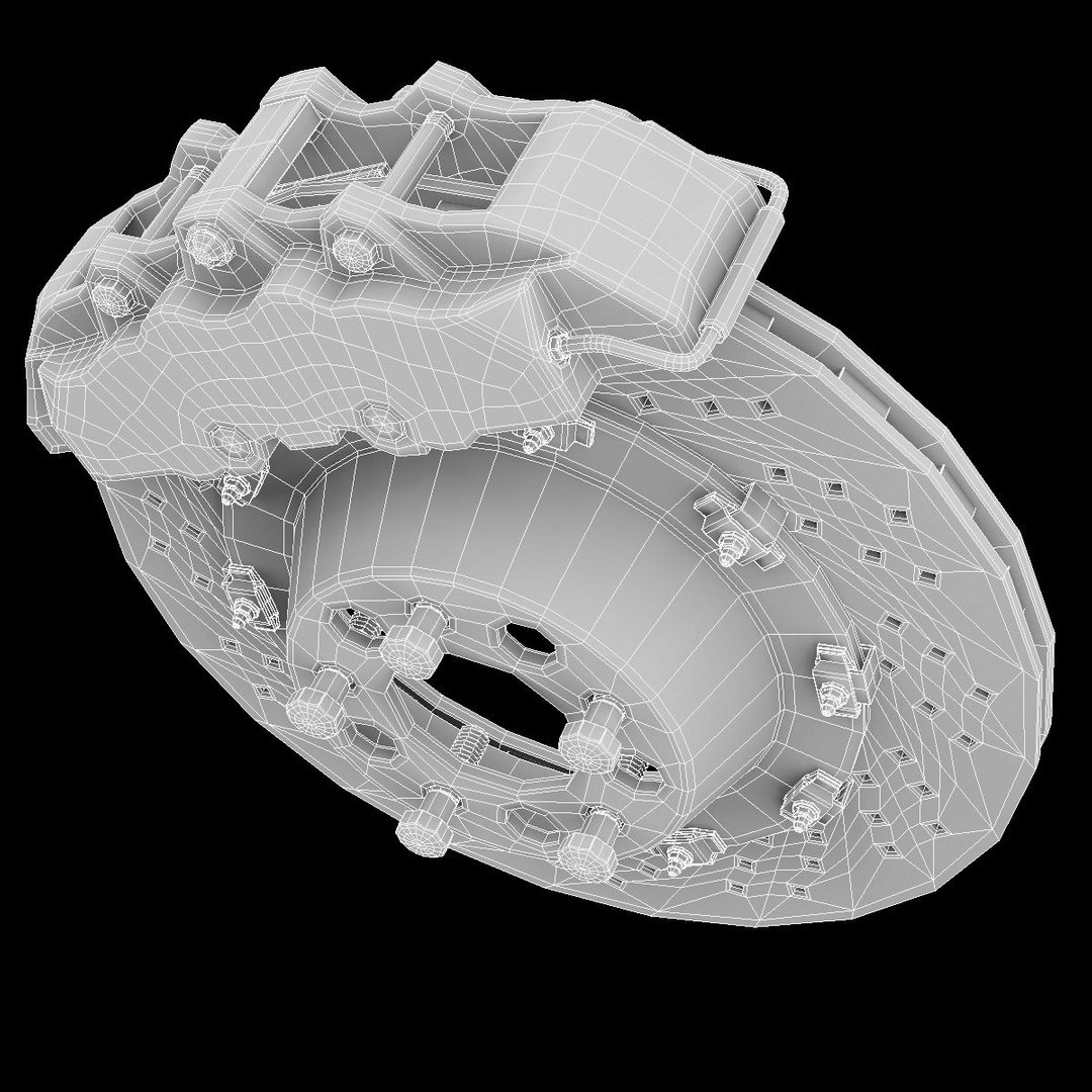 3d brake disk model