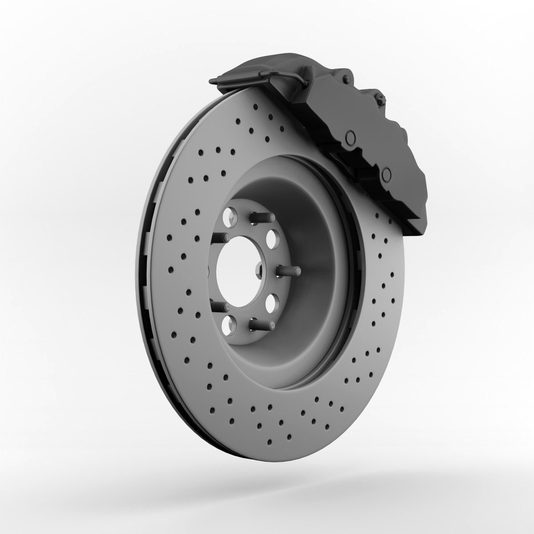 3d brake disk model