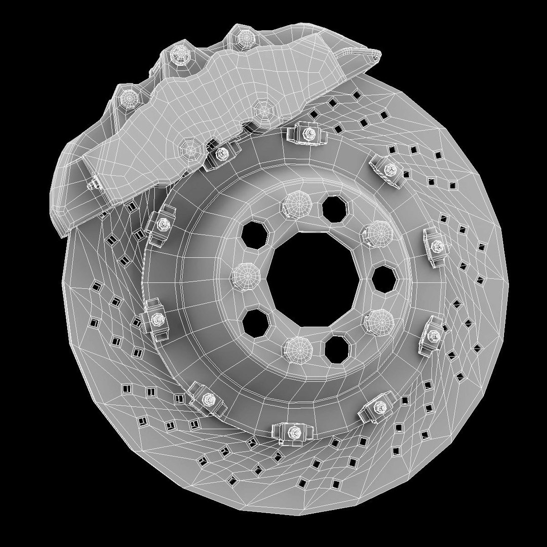 3d brake disk model