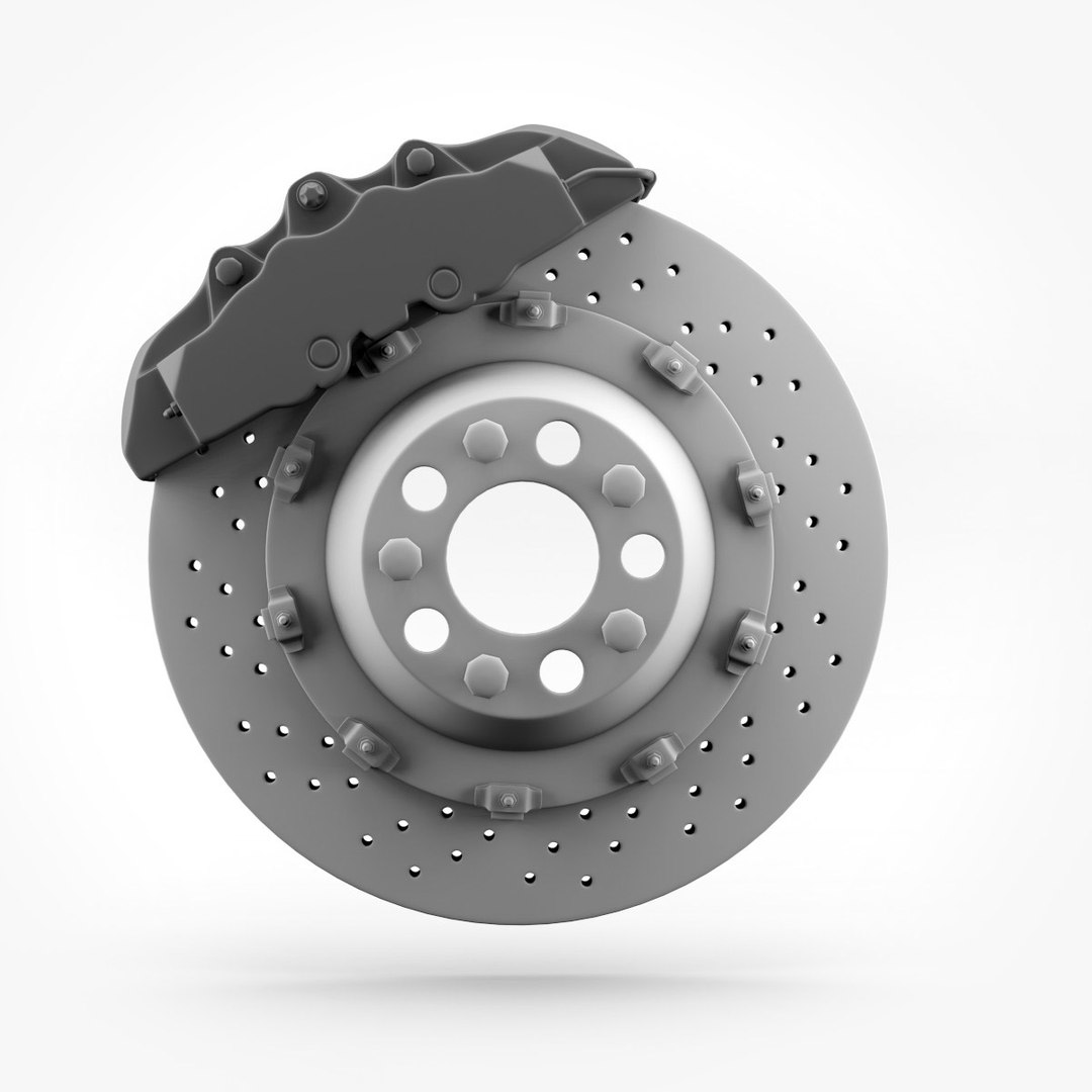 3d brake disk model