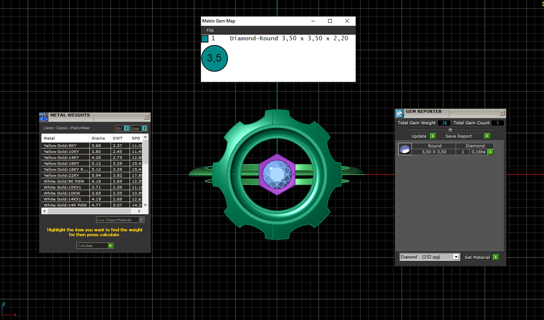 Clockkwork Ring With Gem For CNC Or3D Print Model 3D Model - TurboSquid ...