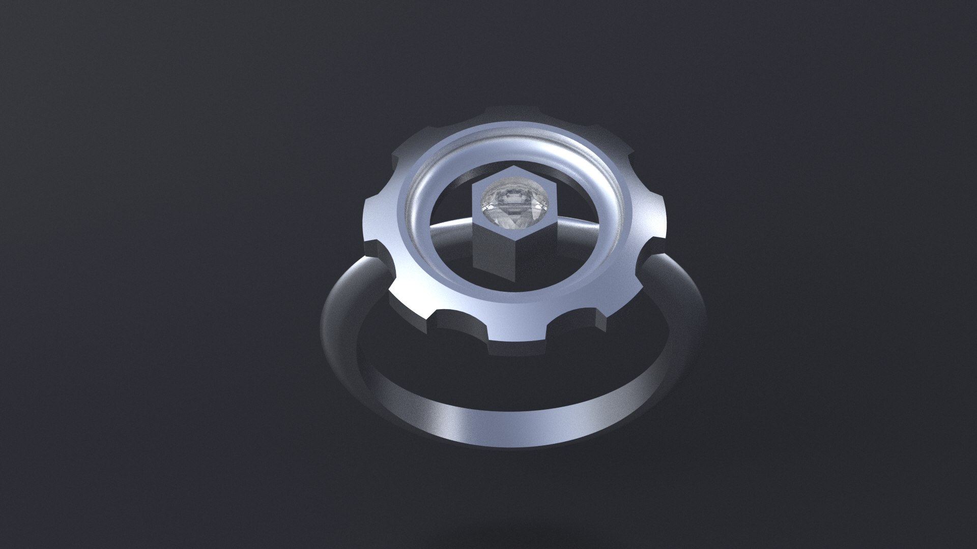 Clockkwork Ring With Gem For CNC Or3D Print Model 3D Model - TurboSquid ...