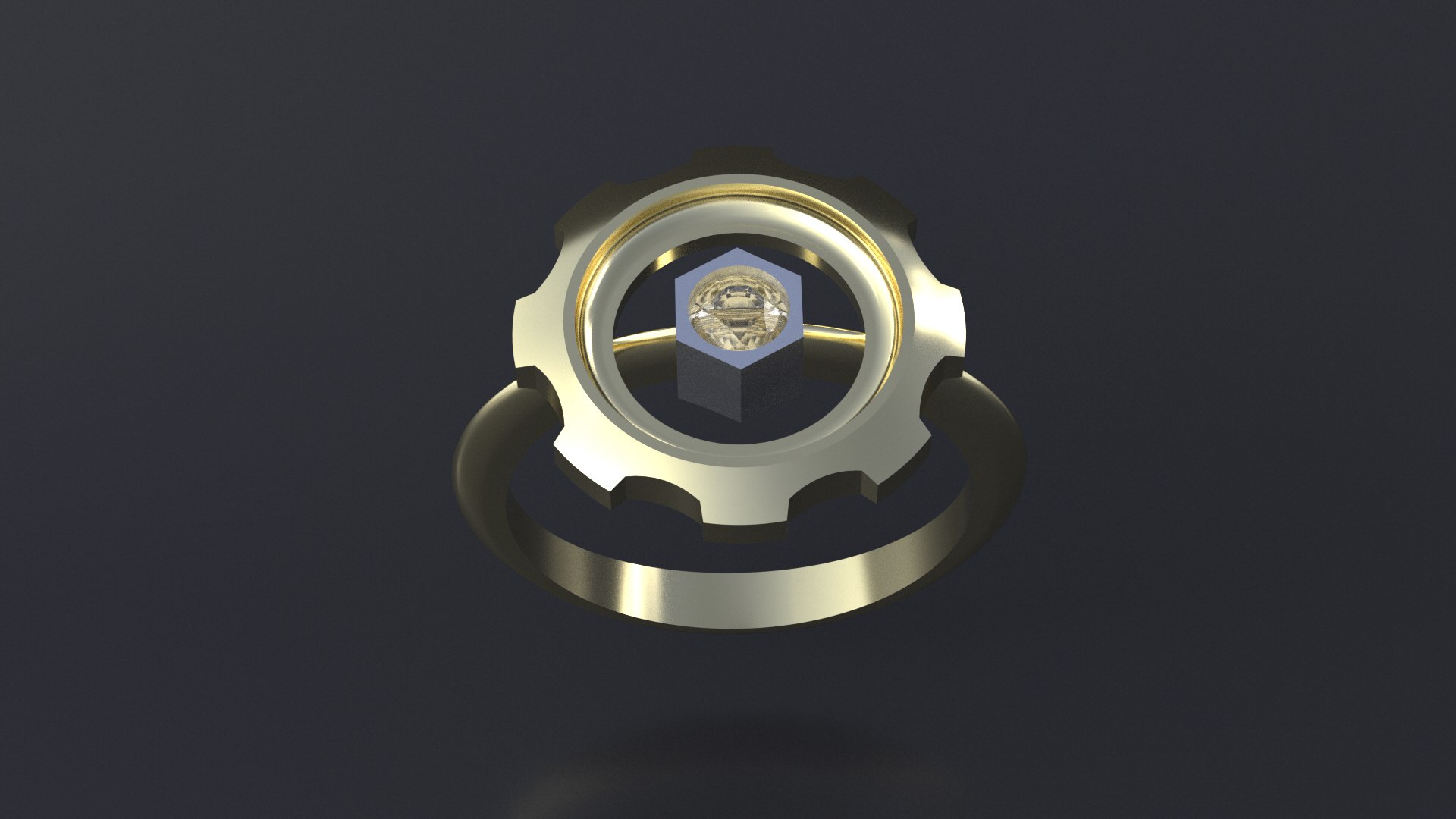 Clockkwork Ring With Gem For CNC Or3D Print Model 3D Model - TurboSquid ...