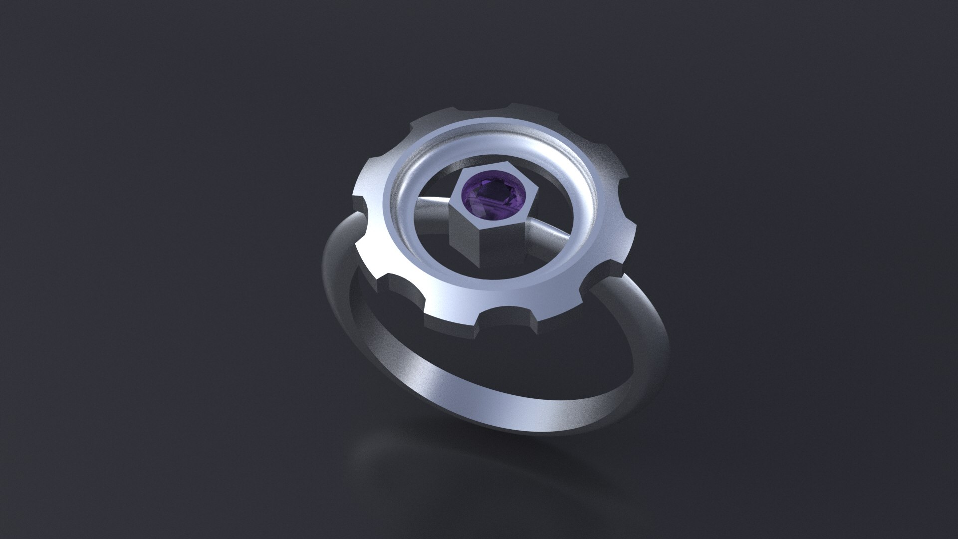 Clockkwork Ring With Gem For CNC Or3D Print Model 3D Model - TurboSquid ...