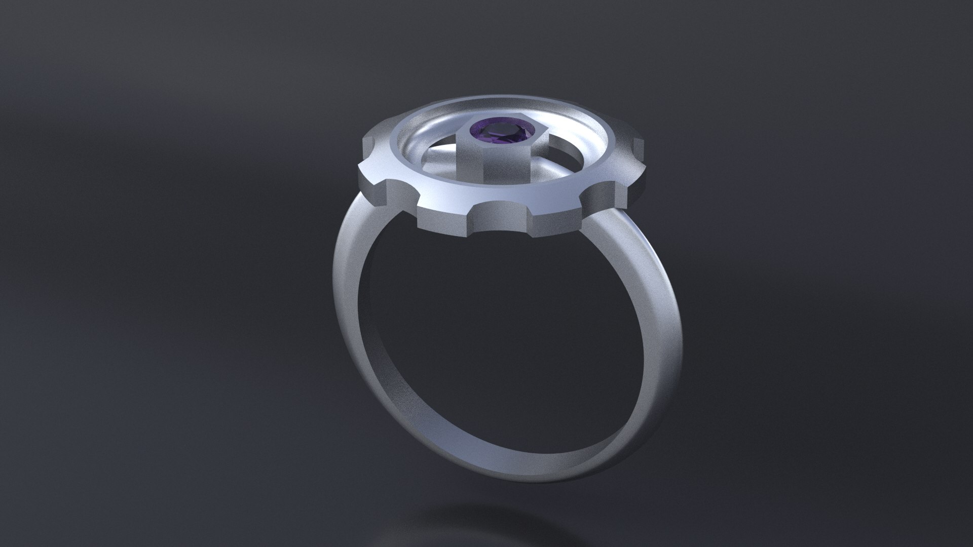 Clockkwork Ring With Gem For CNC Or3D Print Model 3D Model - TurboSquid ...