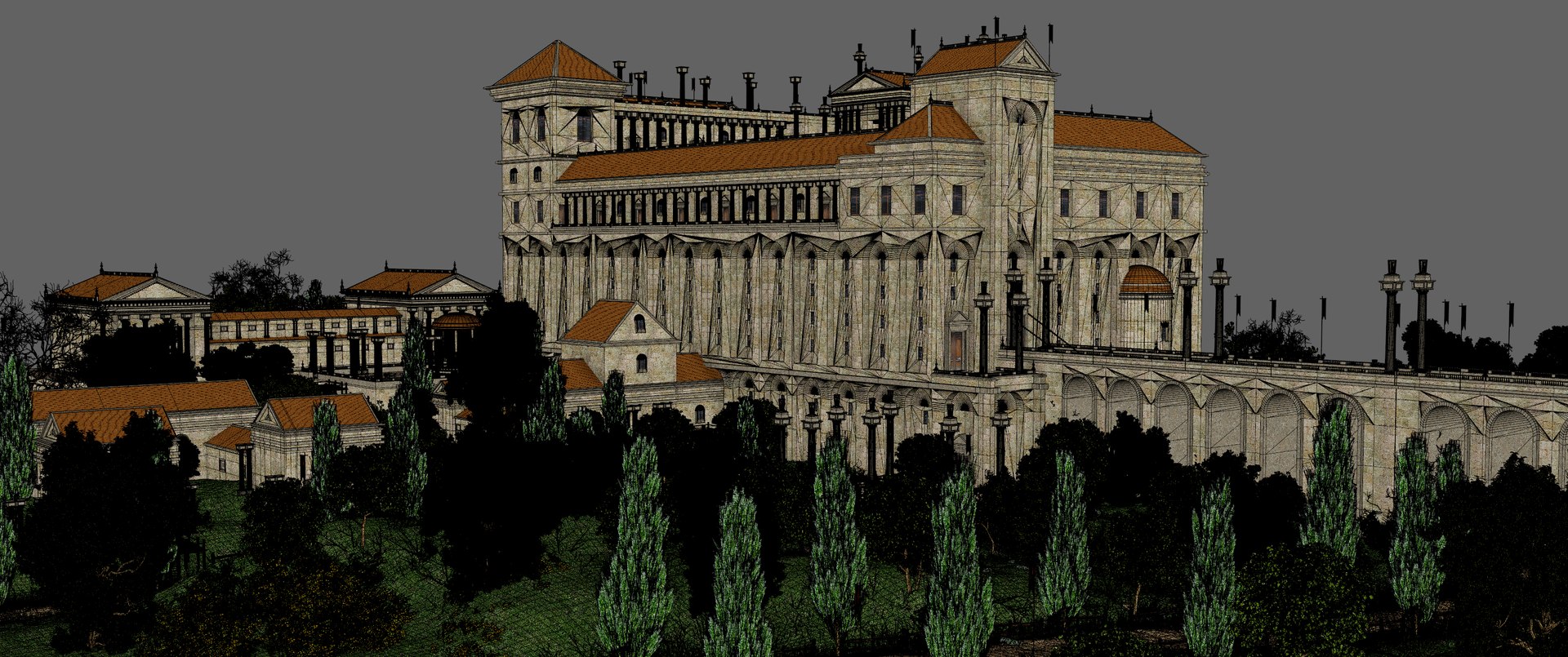 Villa Jovis Capri Environment 3D Model - TurboSquid 2326226