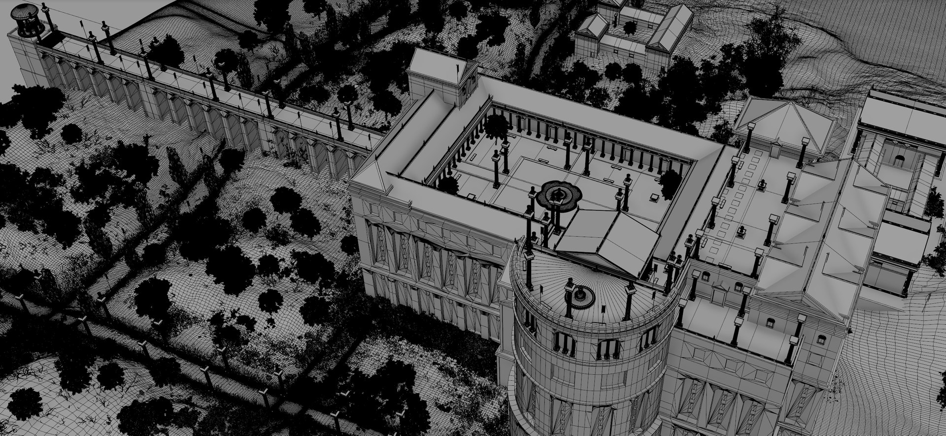 Villa Jovis Capri Environment 3D Model - TurboSquid 2326226