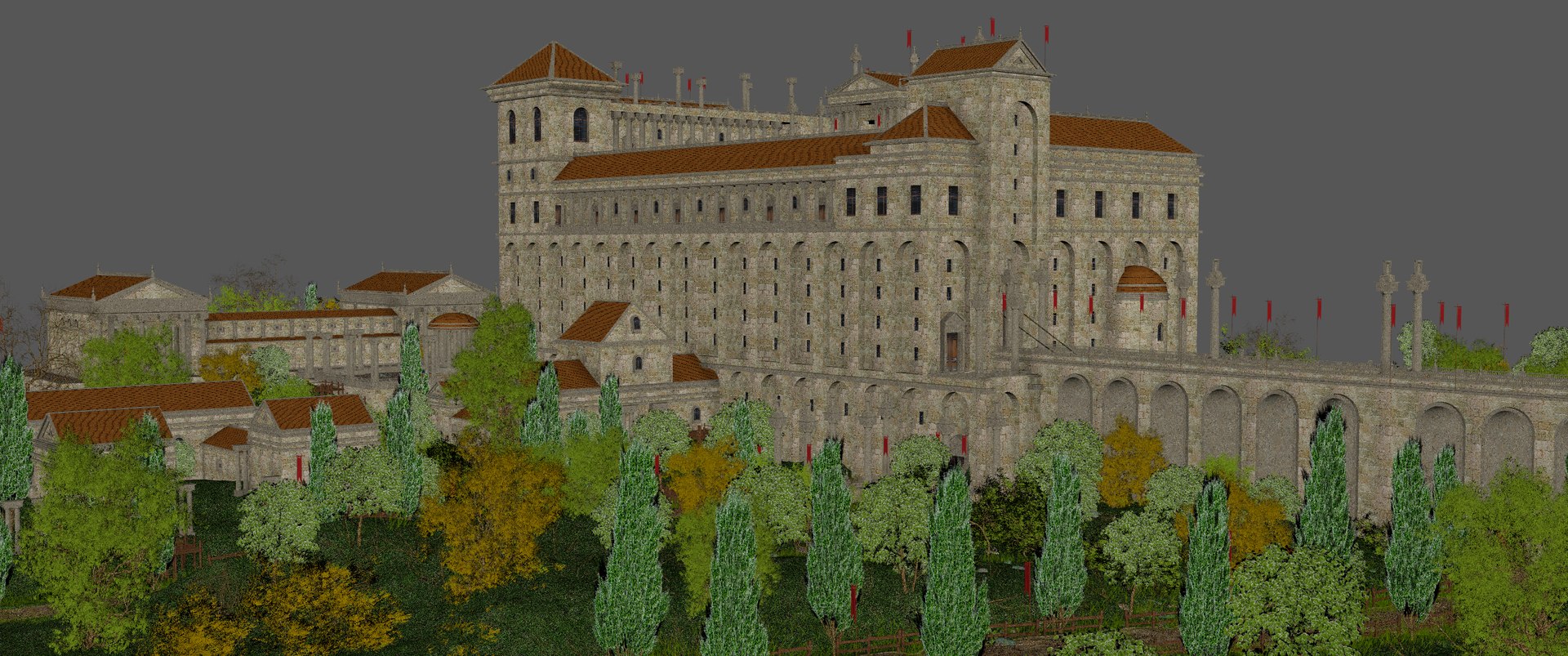 Villa Jovis Capri Environment 3D Model - TurboSquid 2326226