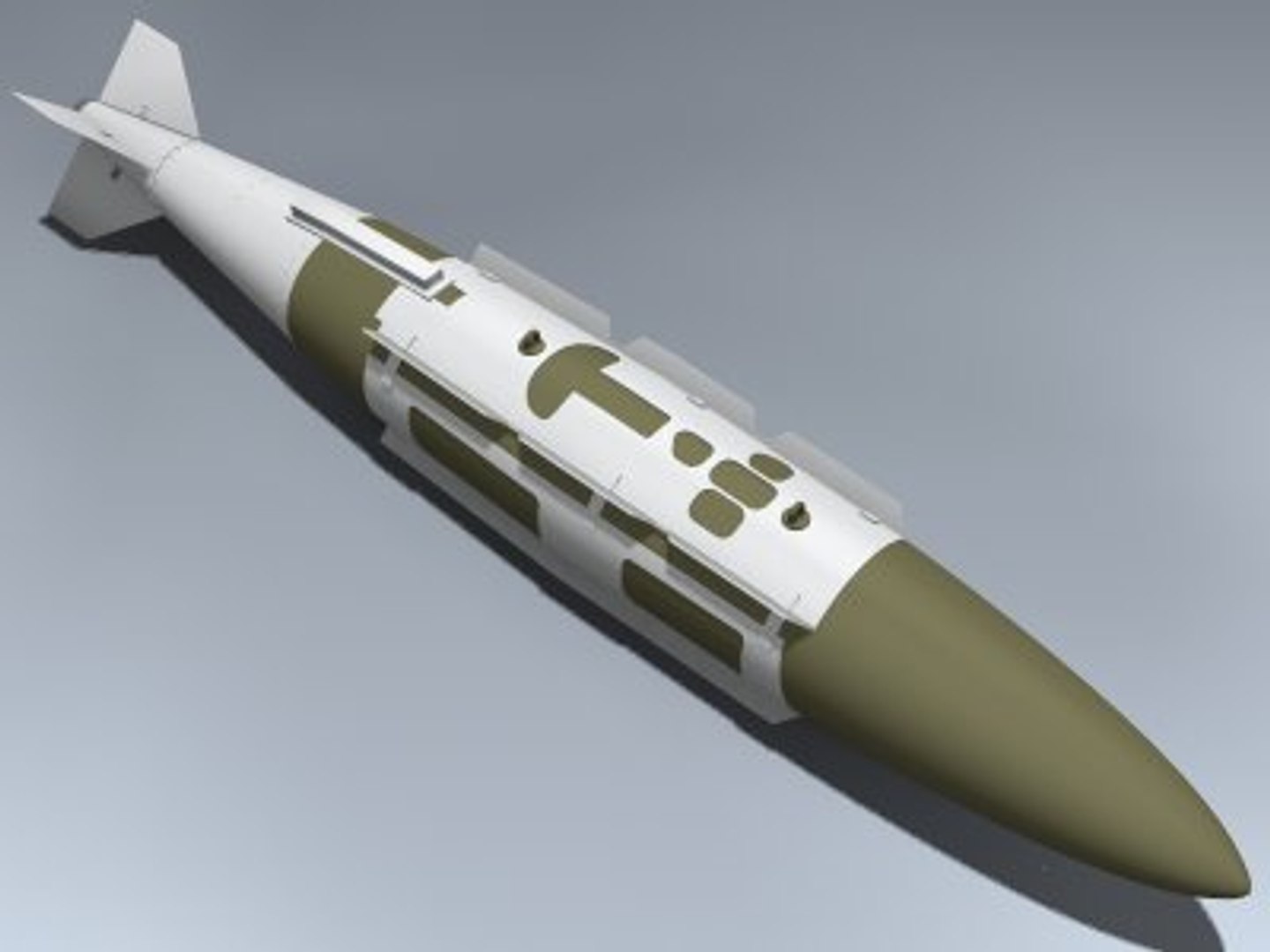 gbu-32 jdam bomb 3d 3ds