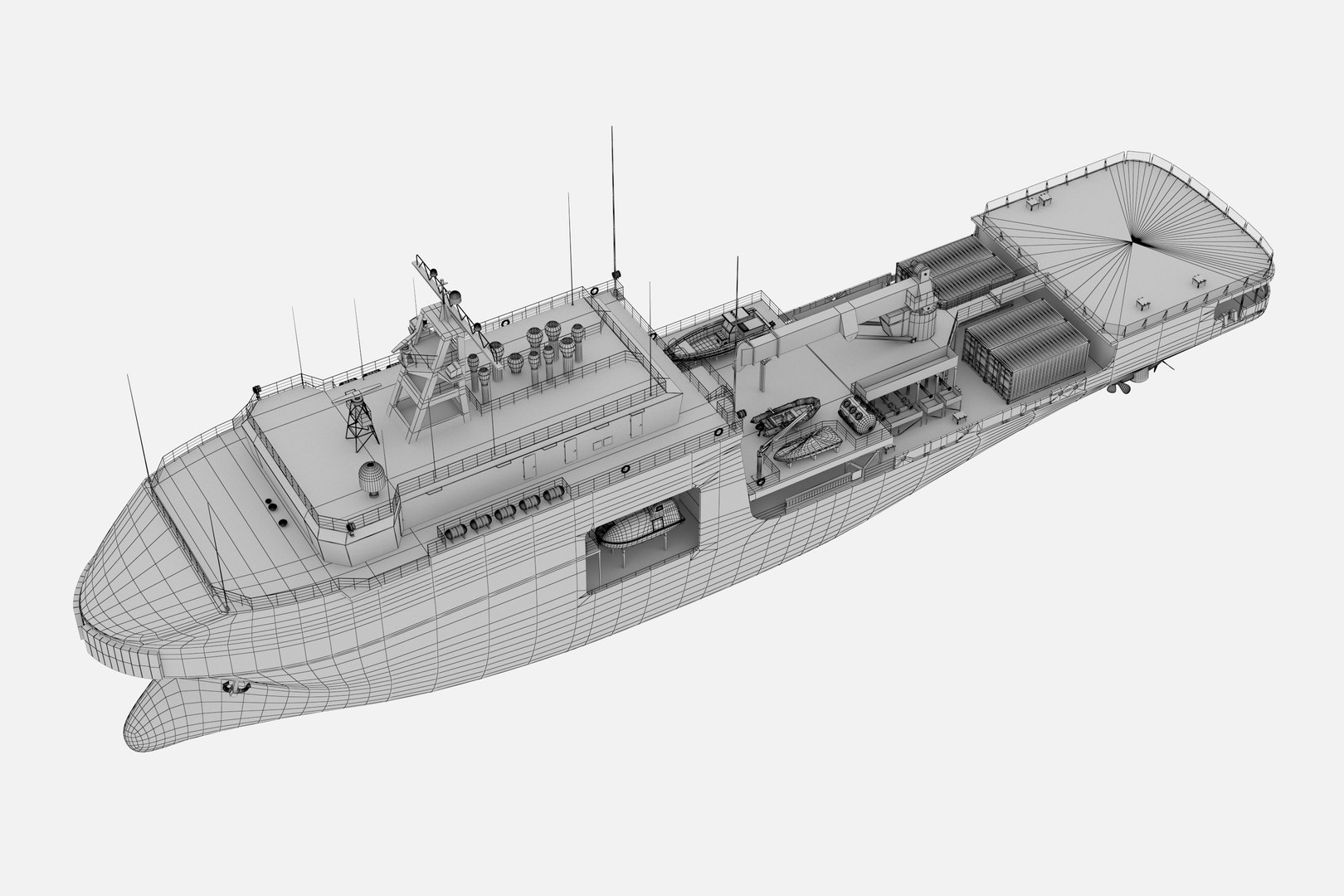 3D Universal Tanker Supply And Salvage Vessel 03182 Admiral Paromov ...